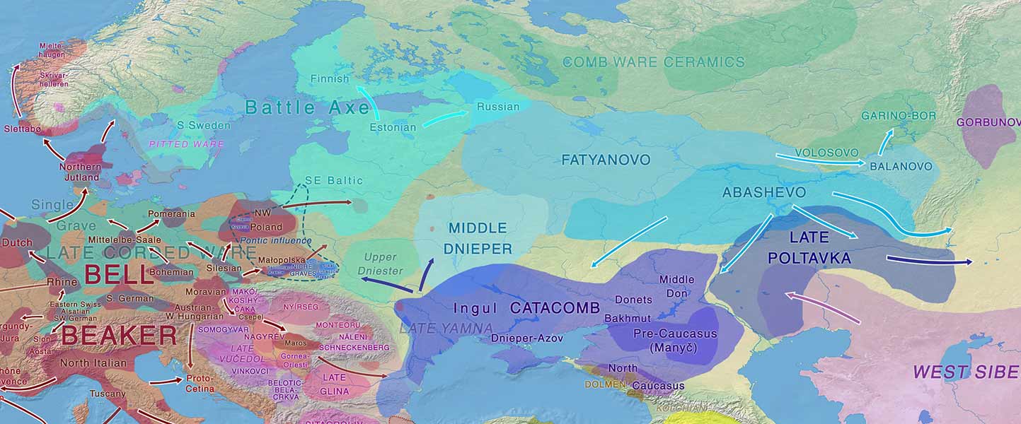 De-Neolithisation of Corded Ware groups in the Eastern Baltic | Indo ...